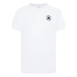 Converse Jungen T-Shirt "CNVB DISSECTED CTP EMBRO TEE", wei&szlig;, Gr. 134, Obermaterial: 60% Baumwolle, 40% Polyester, Shirts, f&uuml;r Kinder