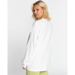 Billabong Damen T-Shirt "Long Mystic", wei&szlig;, Gr. XL, Obermaterial: 100% Baumwolle., Shirts