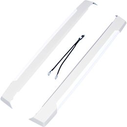 MPK VisionStar L pro LED Seitenblenden f&uuml;r Dachhauben signalwei&szlig; inklusive Anschluss - Dachhauben