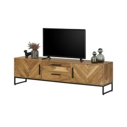 M&ouml;bel Kraft TV-Board aus Massivholz holzfarben Ma&szlig;e (cm): B: 180 H: 50 T: 39.0 &raquo; M&ouml;bel Kraft