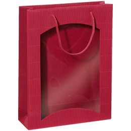 20 x Geschenkt&Atilde;&frac14;te mit Sichtfenster f&Atilde;&frac14;r 3 Flaschen 270 x 85 x 360 mm (Bord