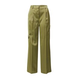 Topshop Pleat-Front Pants female Green size 8