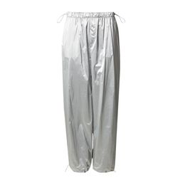 VIERVIER Pants 'Ylvi' female Silver size XS