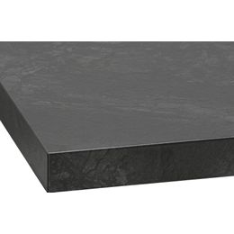Wiho-K&uuml;chen Arbeitsplatte WIHO K&Uuml;CHEN "Flexi", schwarz (granit schwarz), B:290cm H:3,8cm T:60cm, Tischplatten, 38 mm stark
