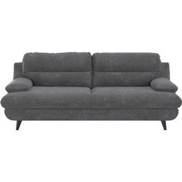 3-Sitzer COTTA, B:218cm T:95cmiron, 92% POLYESTER (PES) / 8% POLYAMID (PA), Sofas, Zeitloses Design