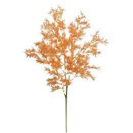 Kunstzweig I.GE.A. "LED-Dekozweig Ahorn", orange, B:45cm H:95cm L:22cm, Polyester, Kunstpflanzen, Kunstzweig, Batteriebetrieben Zweig mit Timer Warmwei&szlig; Herbstliche Kunstblume