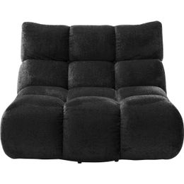 1,5-Sitzer Home Affaire, B:112cm H:85cm T:108cmschwarz, 100% Polyester, Sofas, "Cozy Bubble, 360 drehbarer Sessel, Breite 107cm", mit eleganter