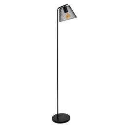 N&auml;ve N&Auml;VE Stehlampe "Korie", 1, &Oslash; 20cm H: 140cm, 1 Stk.schwarz, Wohnzimmer, Leuchten, Metallgeflechtschirm, 1x E27, H: 140cm, Zuleitung 230cm, Fu&szlig;schalter