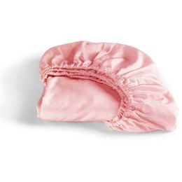 Spannbettlaken Cinderella "Cinderella Sundays Satin, f&uuml;r Matratzen bis 25 cm H&ouml;he", rosa, B:80cm L:200cm, Satin, Obermaterial: 100% Baumwolle, Bettlaken, Spannbettlaken, f&uuml;r Matratzen bis 25 cm H&ouml;he