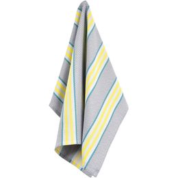 Geschirrtuch Pad "CAPRI", gelb, B:50cm H:1cm L:70cm T:50cm, 100% Baumwolle, Geschirrt&uuml;cher, Geschirrtuch, 100% Baumwolle, 50x70 cm, gestreift