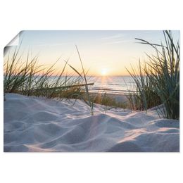 Wandbild Artland "Ostseestrand", beige (farbe bild(er): naturfarben), B:70cm H:50cm, Bilder, als Alubild, Leinwandbild, Poster in verschied. Gr&ouml;&szlig;en