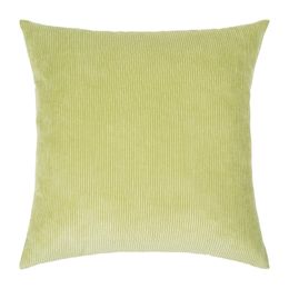 Dekokissen Pad "CASUAL", gr&uuml;n, unifarben, B:60cm L:60cm, Polyacryl, Polyester, Dekokissen_Sitzkissen_Kissenh&uuml;llen, Made in Europe, Uni Farben, verschiedene Gr&ouml;&szlig;en
