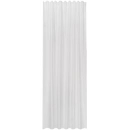 Gardine "Fatima", sanftes wei&szlig;, B:140cm H:245cm, Polyester, HOME LIVING BY GERSTER, Gardinen, Gardine, SB-Schal "Fatima" mit Kombiband