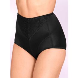 Miederhose Speidel, Damen, Gr. 85, 2 Stk., schwarz, 86% Polyamid, 9% Elasthan, 5% Baumwolle, Unterhosen