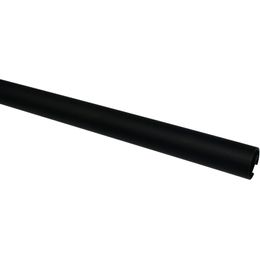 Sch&ouml;ner Wohnen Kollektion Gardinenstange "Leon mit Innenlauf I &Oslash; 20 mm", schwarz (schwarz, matt), B:160cm &Oslash;:20mm, Metall, SCH&Ouml;NER WOHNEN-KOLLEKTION, Gardinenstangen, mit Bohren, verschraubt, Deckenmontage