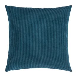 Dekokissen Pad "CASUAL", petrol, unifarben, B:60cm L:60cm, Polyacryl, Polyester, Dekokissen_Sitzkissen_Kissenh&uuml;llen, Made in Europe, Uni Farben, verschiedene Gr&ouml;&szlig;en