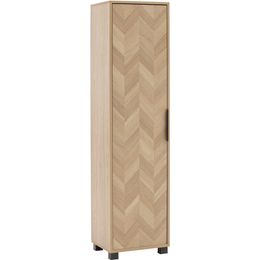 Hochschrank Schildmeyer, B:40,3cm H:157,8cm T:33,05cmeiche hell, FSC-zertifizierter Holzwerkstoff, Badezimmer, Schr&auml;nke, "Piazza, Breite 40,3 cm,