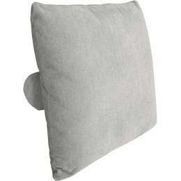 Dekokissen DIE PLANBAR "MP-IN24031", santos silber, unifarben, B:70cm H:60cm L:25cm, Kissen: 100% Polyester, Dekokissen_Sitzkissen_Kissenh&uuml;llen, Kissen zum komfortabel Sitzen und entspannt Loungen