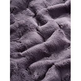 Wohndecke Star Home Textil "Rhombus", grau (anthrazit), B:150cm L:200cm, Polyester, Wohndecken, Wohndecke, Diamant Optik, Kuscheldecke, Pflegeleicht, 150 &times; 200 cm, Tierfrei