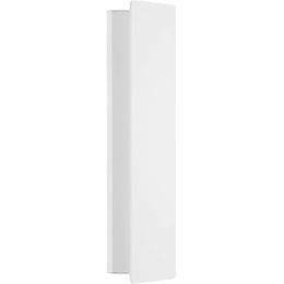 Eglo Wandleuchte "Zubialde LED Wandlampe, Wandstrahler, Aluminium und Stahl, Flurlampe", wei&szlig;, 1, H: 8cm, 1 Stk., Leuchten, Wand-/Deckenleuchte - L36 x H8 x AL5 cm - wei&szlig; - 12W inkl., Wandleuchte