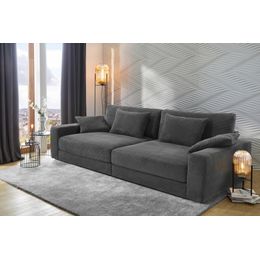 Jockenh&ouml;fer Big-Sofa, B:290cm T:135cmgrau, JOCKENH&Ouml;FER GRUPPE, Korpus: 100% Polyester;Kissen: 100% Polyester, Sofas, "Milano XXL", mit Federkern, Breite 290cm,