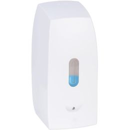 Seifenspender Wenko "Tirano", wei&szlig;, Acrylnitril-Butadien-Styrol (ABS), Dosierspender, Seifenspender, automatischer Dosierspender mit Sensor, Befestigen ohne Bohren, 500 ml