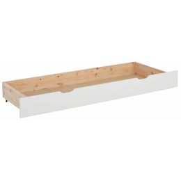 Schubkasten OTTO HOME "KERO", wei&szlig;, Hartfaserplatte, Massivholz, Schubladen, Schubkasten, passend zum Massivholzbett 'KERO', Breite 192 cm