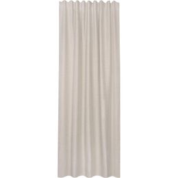 Gardine "Georgia", beige, B:140cm H:245cm, Polyester, HOME LIVING BY GERSTER, Gardinen, Gardine, SB-Schal "Georgia" mit Kombiband
