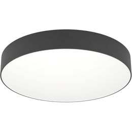 Eglo LED Deckenleuchte "GALLIZZI-Z Deckenlampe - Kunststoff - LED - 26W - IP20", schwarz, 1, &Oslash; 49cm H: 7cm, 1 Stk., Leuchten, Wohzimmerlampe, Esszimmerlampe, Flur, Schlafzimmer, H7 x &Oslash;49 cm, LED Deckenleuchte