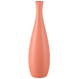 CREATIV HOME Dekovase "Vase", B/H/T: 40cm &Oslash; 11,5cmlachs, Vasen, im formsch&ouml;nen Design
