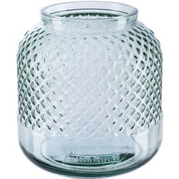 CREATIV HOME Dekovase "Vase", B/H/T: 19cm &Oslash; 19cmgr&uuml;n, Vasen, im formsch&ouml;nen Design