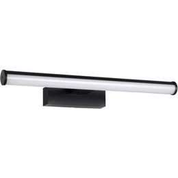 Eglo Wandleuchte "VADUMI Wandlampe - Kunststoff - LED - 7,4W - IP44", schwarz, 1, H: 5cm, 1 Stk., Leuchten, Wandstrahler, Wandspot, Wohnzimmer, Schlafzimmer, L40 x H5 x AL12,5 cm, Wandleuchte