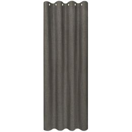 Verdunkelungsvorhang "Despina", taupe, B:140cm H:245cm, Polyester, HOME LIVING BY GERSTER, Gardinen, SB-&Ouml;senschal Blackout "Despina"