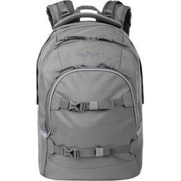 Schulrucksack McNeill "Milo", Jungen, Gr. B/H/T: 30cm x 43cm x 23cm, grau, Polyester, Rucksäcke Schulrucksack