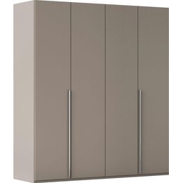 Dreht&uuml;renschrank Rauch "Kleiderschrank Schrank Garderobe W&auml;scheschrank BESTSELLER MONTCLAR", fango, griffe chrom, B:201cm H:223cm T:60cm, Holzwerkstoff, Schr&auml;nke, Dreht&uuml;renschrank, Front in Glas/Hochglanz/Dekor/Grauspiegel in 5 Breiten MADE IN GERMANY, Topseller