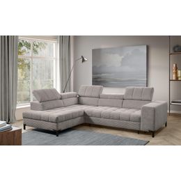 Ecksofa, B:276cm H:75cm T:203cmcappucino, exxpo - SOFA FASHION, 90% PES, 10% NY, Wohnzimmer, Sofas, "Bocco, hochwertige Verarbeitung, toller