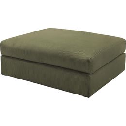 Polsterhocker Home Affaire, B:125cm H:52cm T:101cmolive, 100% Polyester, Hocker, "Soft&Cosy XXL, B: 125 cm - OTTO. Verl&auml;ssliche Qualit&auml;t.",