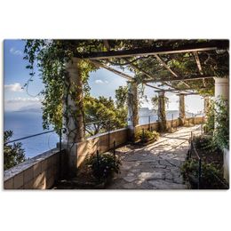 Wandbild Artland "Garten der Villa San Michele auf Capri", gr&uuml;n (farbe bild(er): gr&uuml;n), B:30cm H:20cm, Bilder, als Alubild, Leinwandbild, Poster in verschied. Gr&ouml;&szlig;en
