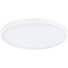 Eglo Aufbauleuchte "Fueva 1 Deckenlampe, Aufbaulampe, Aluminium und Kunststoff, Lampe", wei&szlig;, 1, &Oslash; 60cm H: 3cm, 1 Stk., Leuchten, Aufbauleuchte - H3 x &Oslash;60 cm - wei&szlig; - 27W inkl.