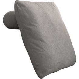 Dekokissen DIE PLANBAR "MP-IN24083", harry silber, B:70cm H:63cm L:30cm, Kissen: 100% Polyester. Kopfkissen Bezug: 100% Polyester. Kopfkissen Füllung: 100% Polyester, Dekokissen_Sitzkissen_Kissenhüllen, Kissen zum komfortabel Sitzen und entspannt Loungen