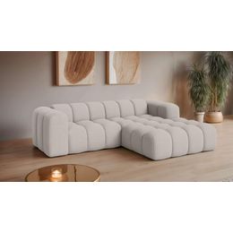 Ecksofa OTTO HOME, B:248cm H:72cm T:186cmbeige, 100% Polyester, Wohnzimmer, Sofas, "KALLIE L-Form, 248 cm - OTTO. Verl&auml;ssliche Qualit&auml;t.", Bubble