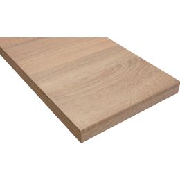Wiho-Küchen Arbeitsplatte WIHO KÜCHEN "Flexi", braun (sonoma eiche), B:230cm H:3,8cm T:60cm, Tischplatten, 38 mm stark