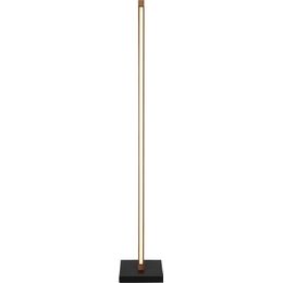Globo LIGHTING Stehlampe "STARLA", H: 113cm, 1 Stk.schwarz matt, Wohnzimmer, Leuchten, Stehlampe Wohnzimmer Schlafzimmer Flur Design-Leuchte