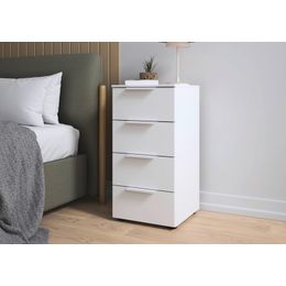 Kommode, B:40cm H:81cm T:42cmalpinwei&szlig;, LeGer Home by Lena Gercke, Holzwerkstoff, Schlafzimmer, Sideboards, "Kommode Sideboard Schubladenkommode