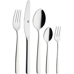 Besteck-Set GSW "GSW", silberfarben, 60 Stk., Edelstahl 18/10, Essbesteck-Sets, Besteck-Set im zeitlosen und klassischen Design f&uuml;r alle Anl&auml;sse