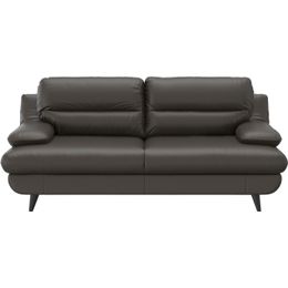 2,5-Sitzer COTTA, B:198cm T:95cmfango, GEDECKTES RINDSLEDER, Sofas, Zeitloses Design