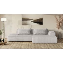 Ecksofa, B:294cm H:71cm T:165cmbeige, exxpo - SOFA FASHION, Wohnzimmer, Sofas, "Billund modernes Designsofa, bequem und elegant, Breite 294cm,
