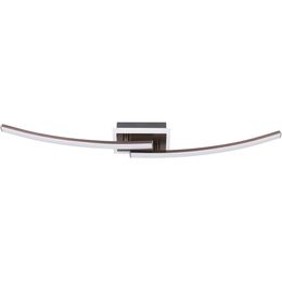 Eglo Deckenleuchte "LUNGOLAGO Deckenlampe - Stahl, Kunststoff - LED - 12W - IP20", bronze, 1, H: 8cm, 1 Stk., Leuchten, Wohzimmerlampe, Esszimmerlampe, Flur, Schlafzimmer, L75 x B9 x H8 cm, Deckenleuchte