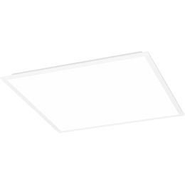 Eglo LED Deckenleuchte "MORADILLO-Z Deckenlampe - Stahl - LED - 33W - IP20", wei&szlig;, 1, H: 6,1cm, 1 Stk., Leuchten, Wohzimmerlampe, Esszimmerlampe, Schlafzimmer, L59,5 x B59,5 x H6,1 cm, LED Deckenleuchte