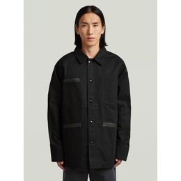 G-Star Raw Outdoorjacke G-STAR "MN Selvedge Jacke", Herren, Gr. XS, raw denim, Obermaterial: 100% Baumwolle, Jacken Outdoorjacke